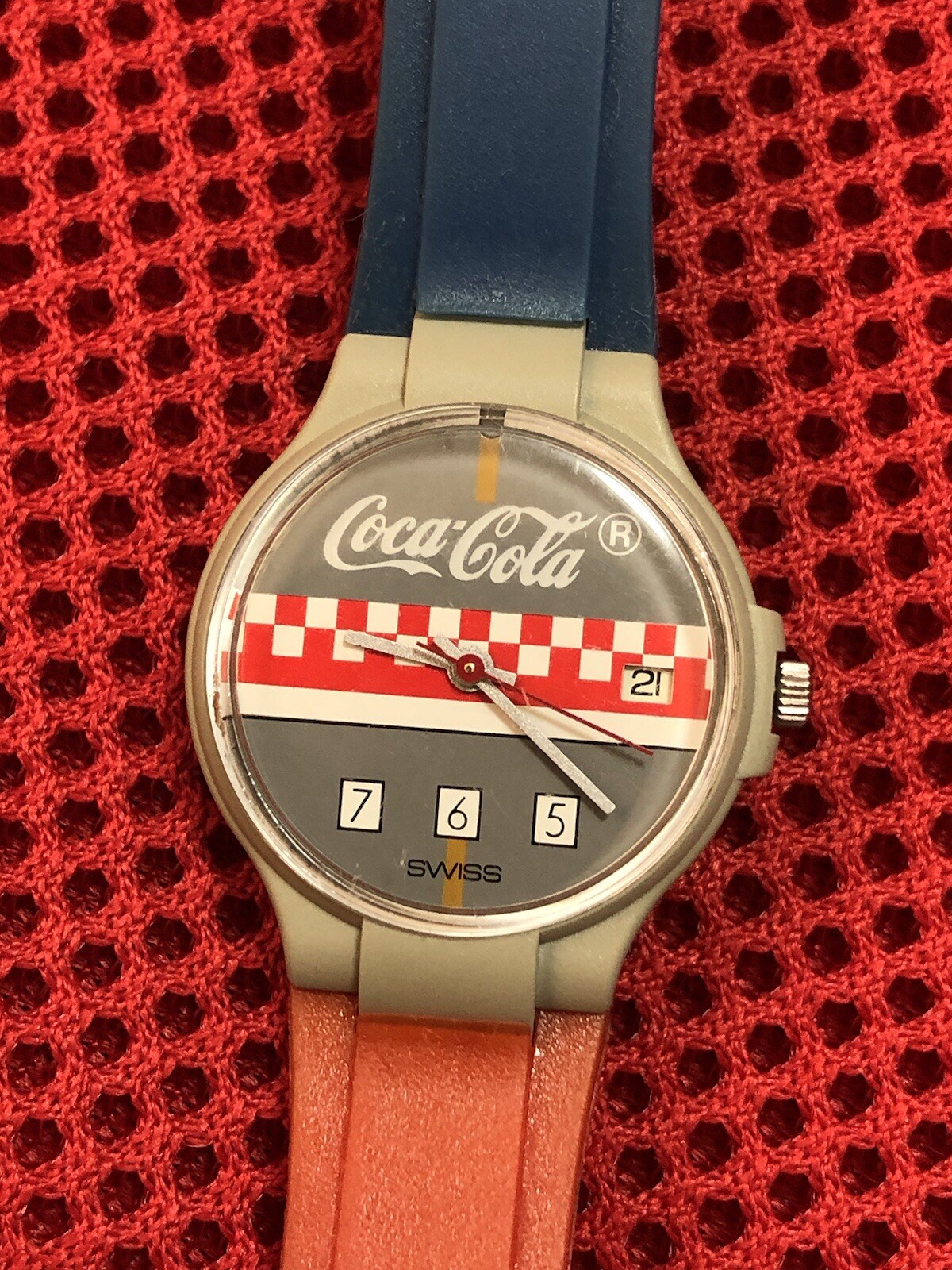 Vintage Swatch Coca Cola swiss watch - Gem