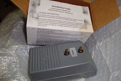 Setra Differential Pressure Transducer Model 264, P/N 2641005WD11A1c | eBay