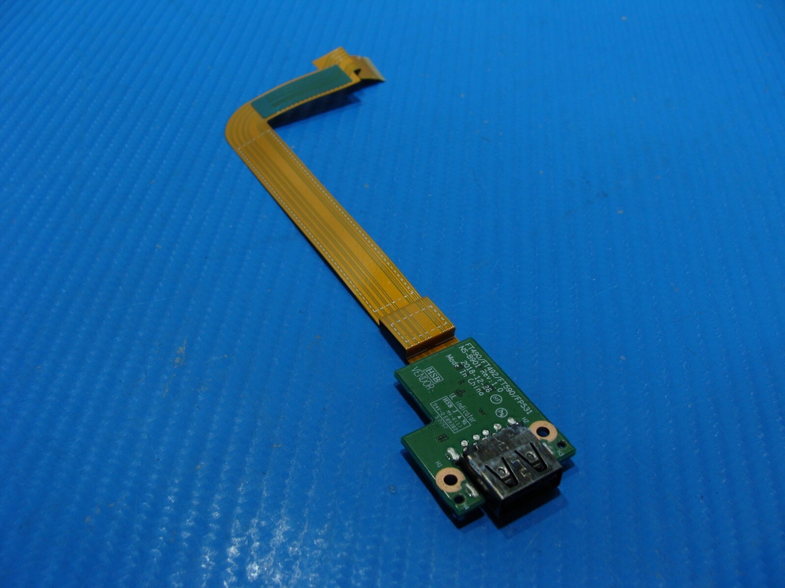 Lenovo Thinkpad T15 Gen2 15.6" Genuine Laptop USB Port Board w/Cable NS ...