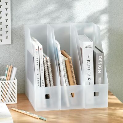 Desktop File Folder Book Magazine Holder Desk Document Paper Storage ...