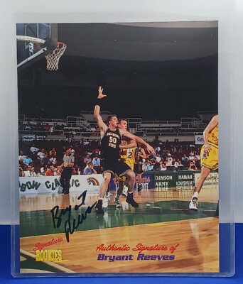1995 Signature Rookies Bryant Reeves Autographed Signed 8x10 | eBay