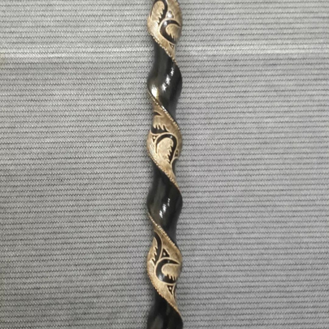 Handcarved Spiral Wooden Walking Cane, Fancy Walking Stick, Handmade ...