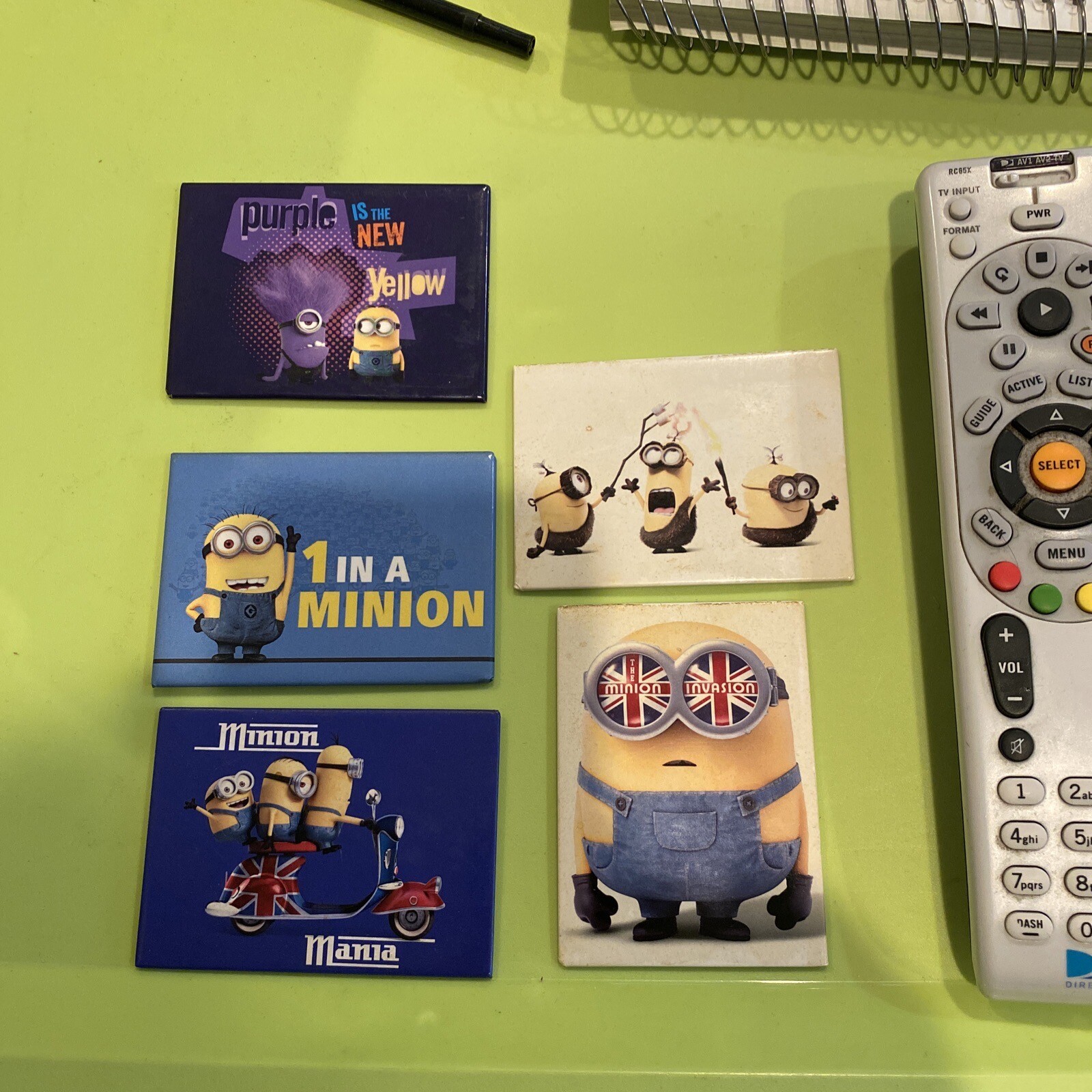 LOT OF 5 MINIONS DESPICABLE ME MAGNET MAGNETS | eBay