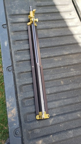 Lowel OMNI 0133 Photo Studio Light Stand Gun Metal & Yellow 27 to 108 ...