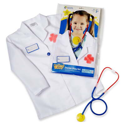 Learning Resources Doctor Play Set - 3 Pieces, Ages 3+ Doctor Kit for ...