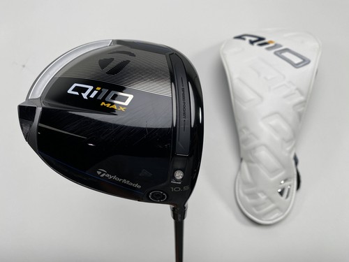 TaylorMade Qi10 MAX Driver 10.5* Matrix 6Q3 60g Stiff Graphite Mens RH ...