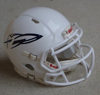 TOLEDO ROCKETS WHITE 2015 FOOTBALL MINI HELMET | eBay