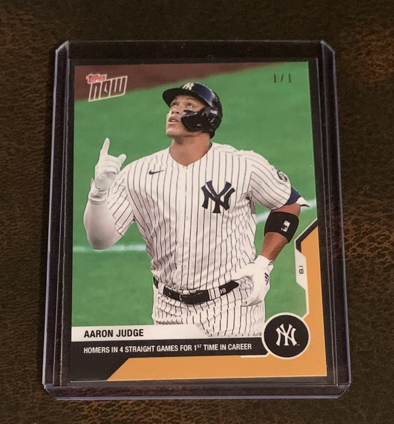 2020 TOPPS NOW #41 AARON JUDGE NUMBERED 1/1 GOLD PARALLEL | eBay