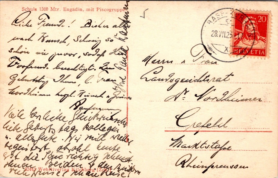 Vintage PPC - Engadin, with Pisco Group - F54212 | eBay
