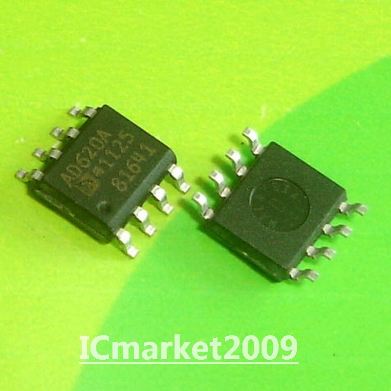 5 PCS AD620ARZ SOP-8 AD620AR AD620A AD620 Instrumentation Amplifier Chip IC | eBay