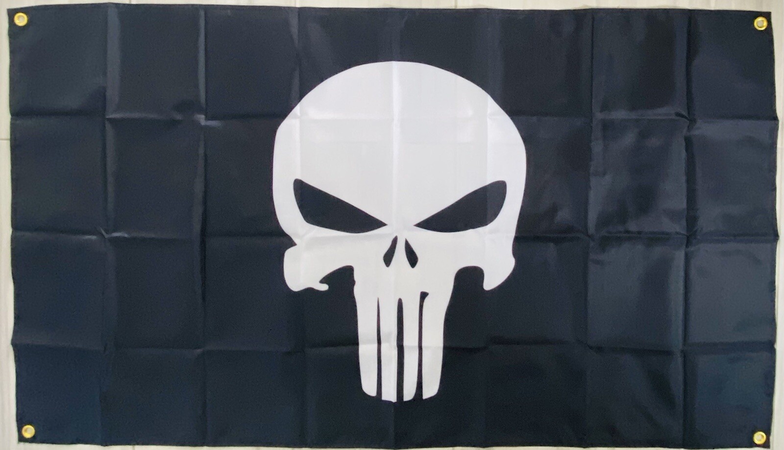 PUNISHER FLAG BANNER DRAPEAU 3x5 Feets/90x150cm Wall Decor Garage Man ...