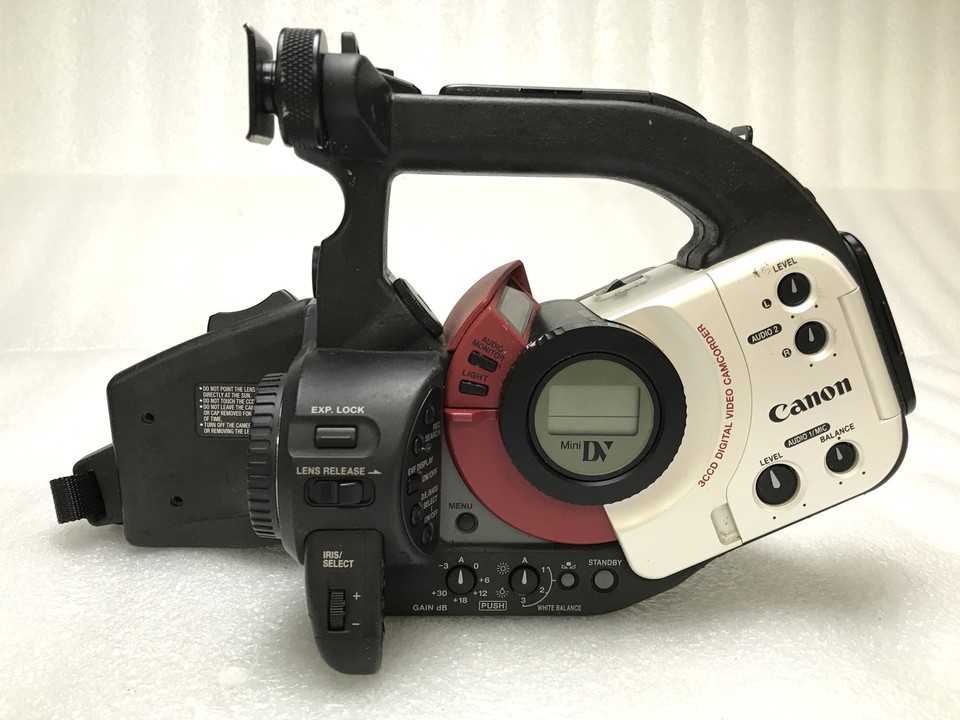 Canon XL1S 3CCD Digital Video Camcorder NTSC Mini DV w/ Attachment - No ...