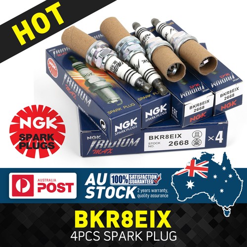 NEW OEM Set of 4 Genuine NGK 2668 - Iridium IX Spark Plugs BKR8EIX | eBay