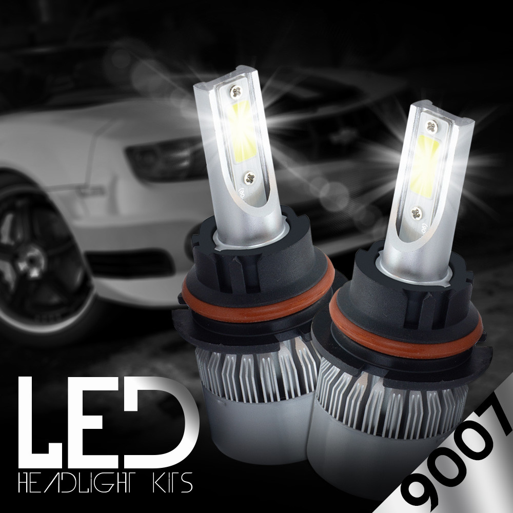 XENTEC LED HID Headlight kit 9007 HB5 White for 2002-2005 Ford E-350 ...