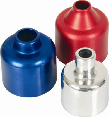 SPEEDWELL CLASSIC MINI - HS4 SU DASHPOT COVER RED ANODISED - CA51/C ...