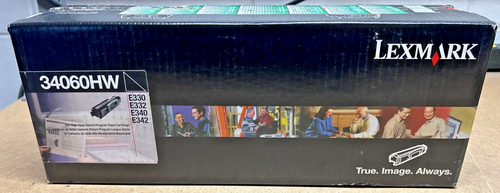 Genuine Lexmark 34060HW High Yield Black Toner for E330, E332, E340 ...