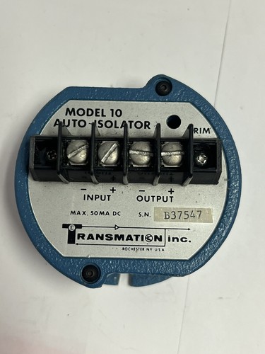 (1) USED! Transmation Inc Model 10 Auto Isolator | eBay