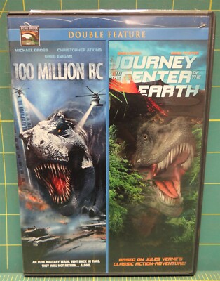 Double Feature: 100 Million BC & Journey to the Center of the Earth DVD ...