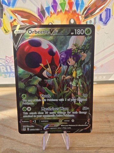 Pokemon TCG Orbeetle V Lost Origin Trainer Gallery Rare Card TG12/TG30 ...