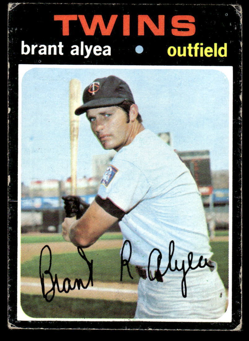 1971 Topps Brant Alyea #449 Minnesota Twins Baseball Card | eBay