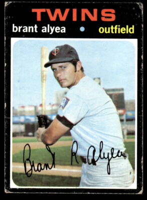 1971 Topps Brant Alyea #449 Minnesota Twins Baseball Card | eBay