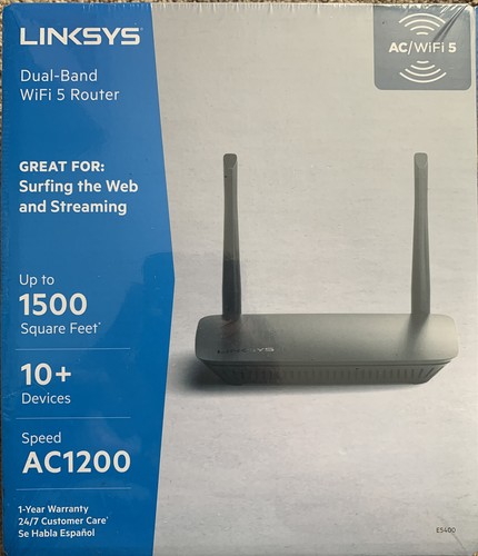 Linksys E5400 A1200 Wi-Fi Dual-Band Router | eBay