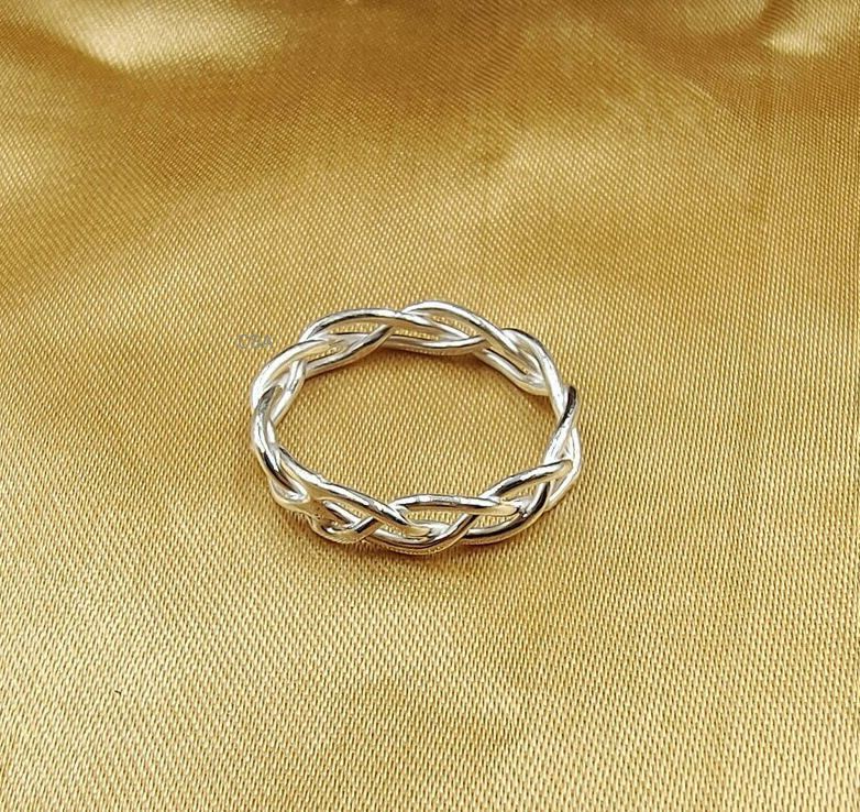 925 Sterling Silver Statement & Band Thumb Band Ring For Men & Women ...