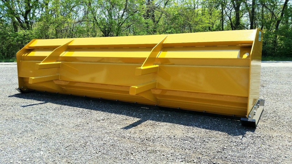 12' XP36 BACKHOE LOADER SNOW PUSHER BOXES -BUCKET MOUNT - RTR - FREE ...