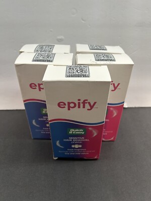 5 LOT Epify by bubbly Quick And Easy Sensitive Hair Removal Cream ...