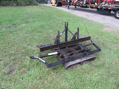 RAHN GL 650 INFIELD GROOMER Grader Scariffier Mounts 3 pt Hitch Small ...