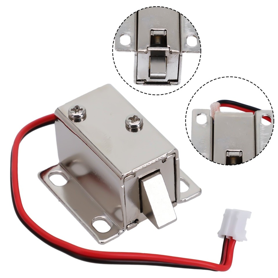 Rust Proof Electromagnetic Latch Lock Catch 12V Electric Solenoid for ...