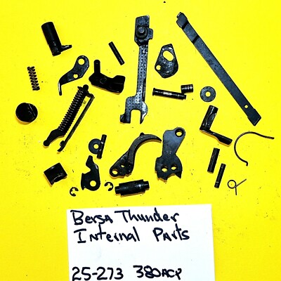 Bersa Thunder 380 Internal Small Parts Hammer Spring & Guide Trigger ...