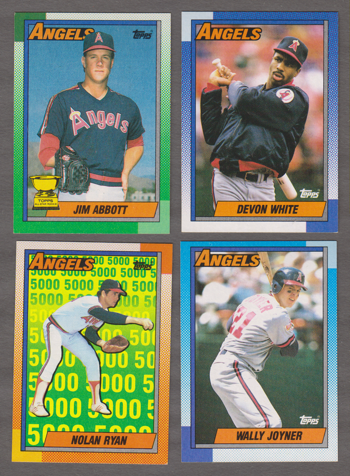 1980 to 2024 Topps LOS ANGELES ANGELS Team Sets -- Pick Your Team and ...