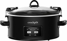 Rival Crock-pot SCVP609 Programmable 6 Quart Smart Pot Slow Cooker for ...