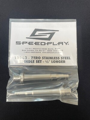 Pedals - Stainless Steel Spindles - Nelo's Cycles