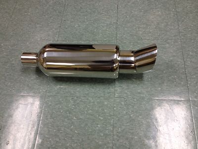 DTM OVAL 5" X 4" TIP PERFORMANCE STAINLESS SPORT MUFFLER M-CTNB-1C | eBay