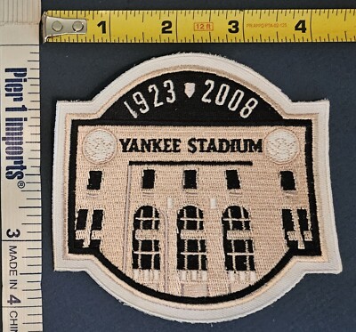 Vintage Yankee Stadium Patch MLB Baseball | eBay