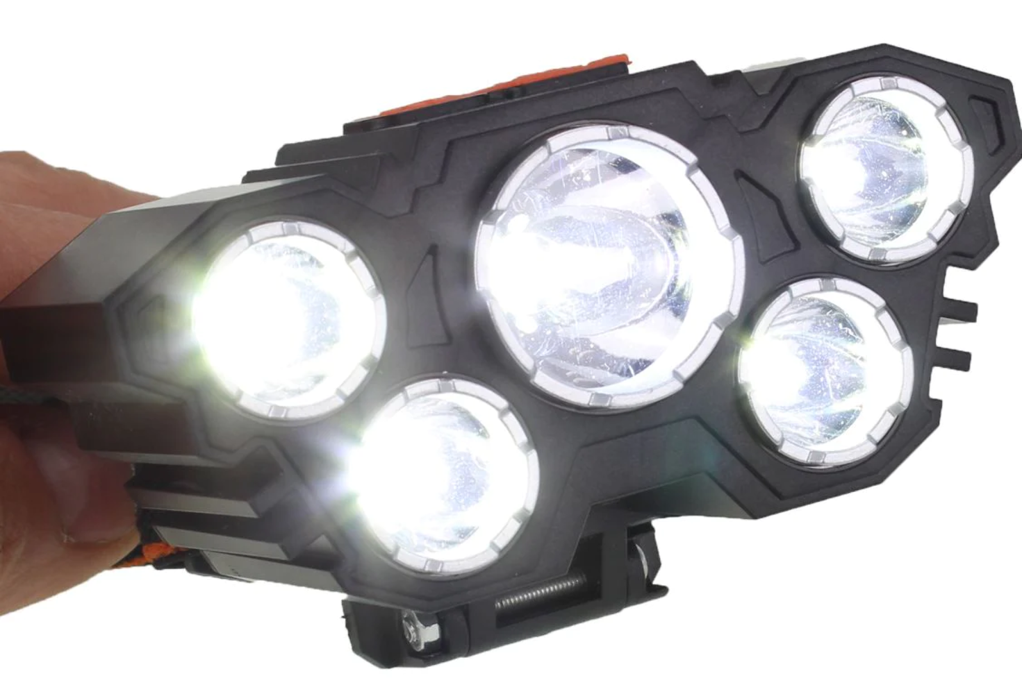 Led Highlight USB Charging 5 LED Headlight 4 Modes L-T21 Free Shipping ...