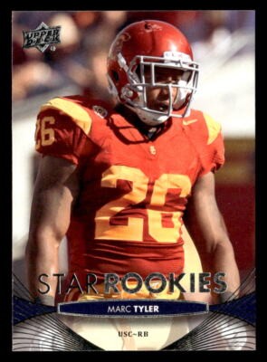 Marc Tyler 2012 Upper Deck Star Rookie Card #110 USC Trojans | eBay