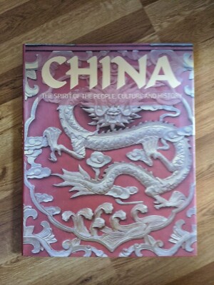 Spirit of China People Culture and History 18"x14" Big Book ...