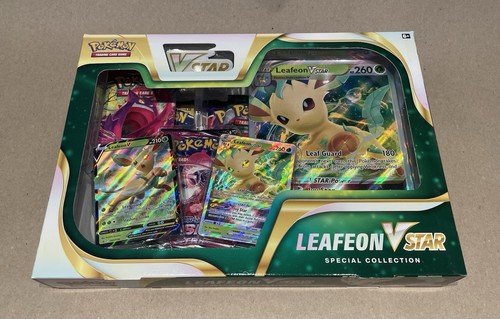 Pokémon Leafeon V Star Special Collection Box | eBay