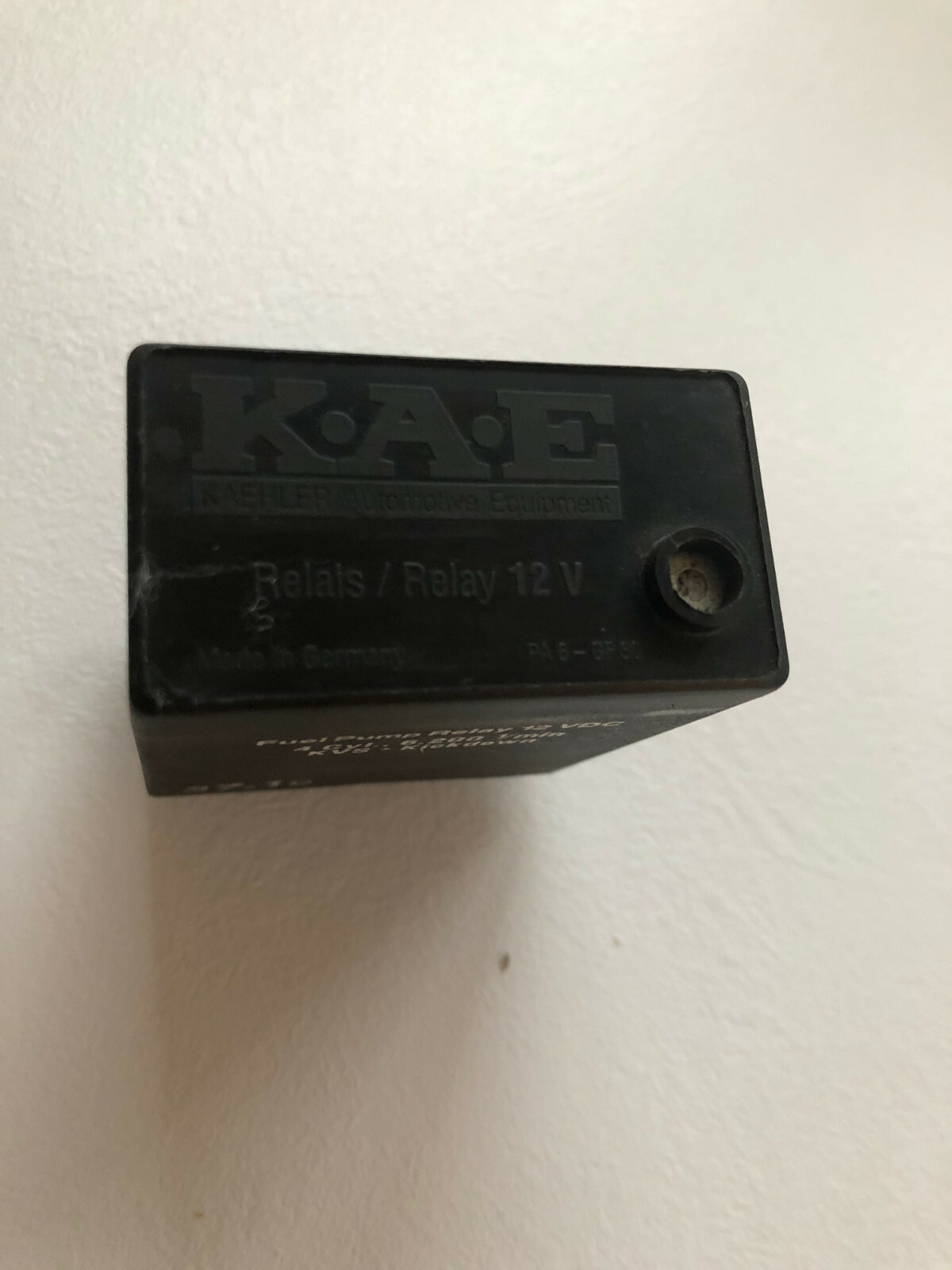 Fuel Pump Relay KAE Relais KVS Kickdown Relais PA6-GF30 PA6-GF 30 | eBay