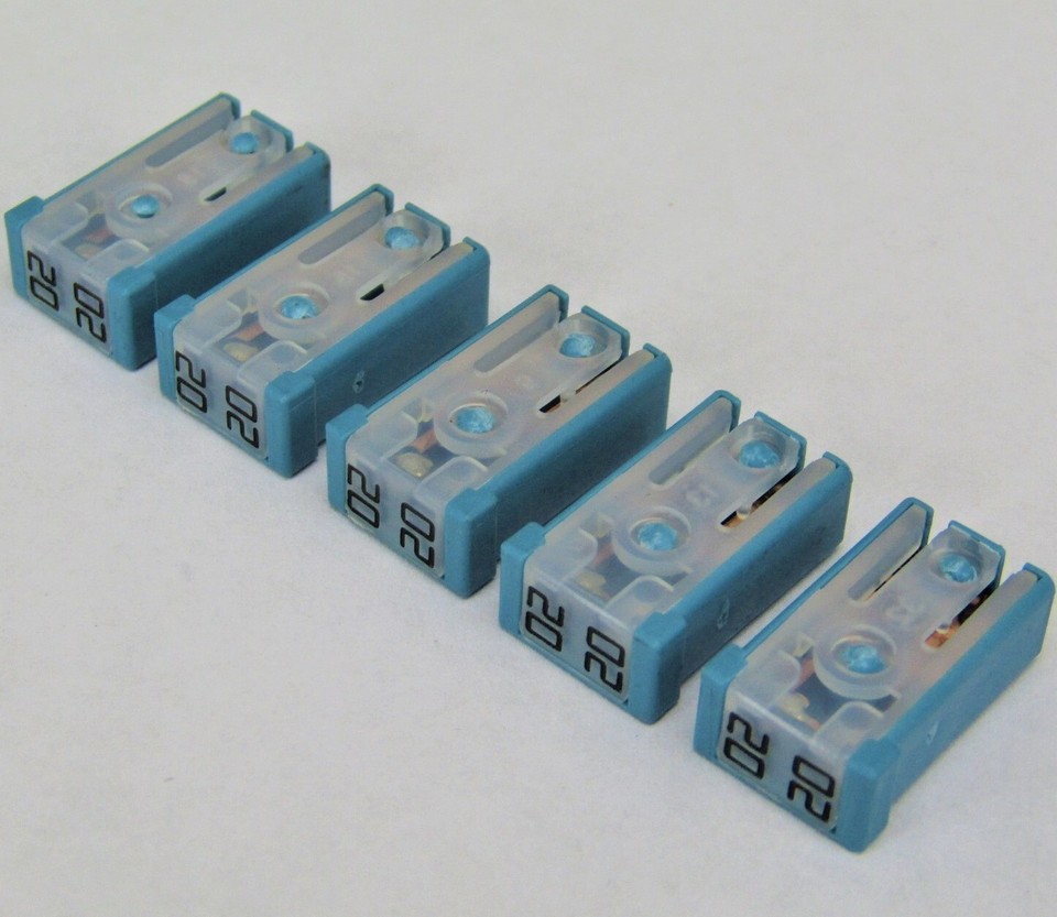 LittelFuse Automotive M Case + 20 Amp 32VDC MCASE Fuse OEM SET OF 5 ...