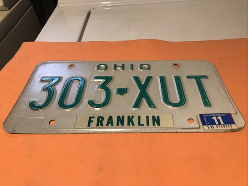 Antique Vintage Car Metal license plate GUC!!! | eBay