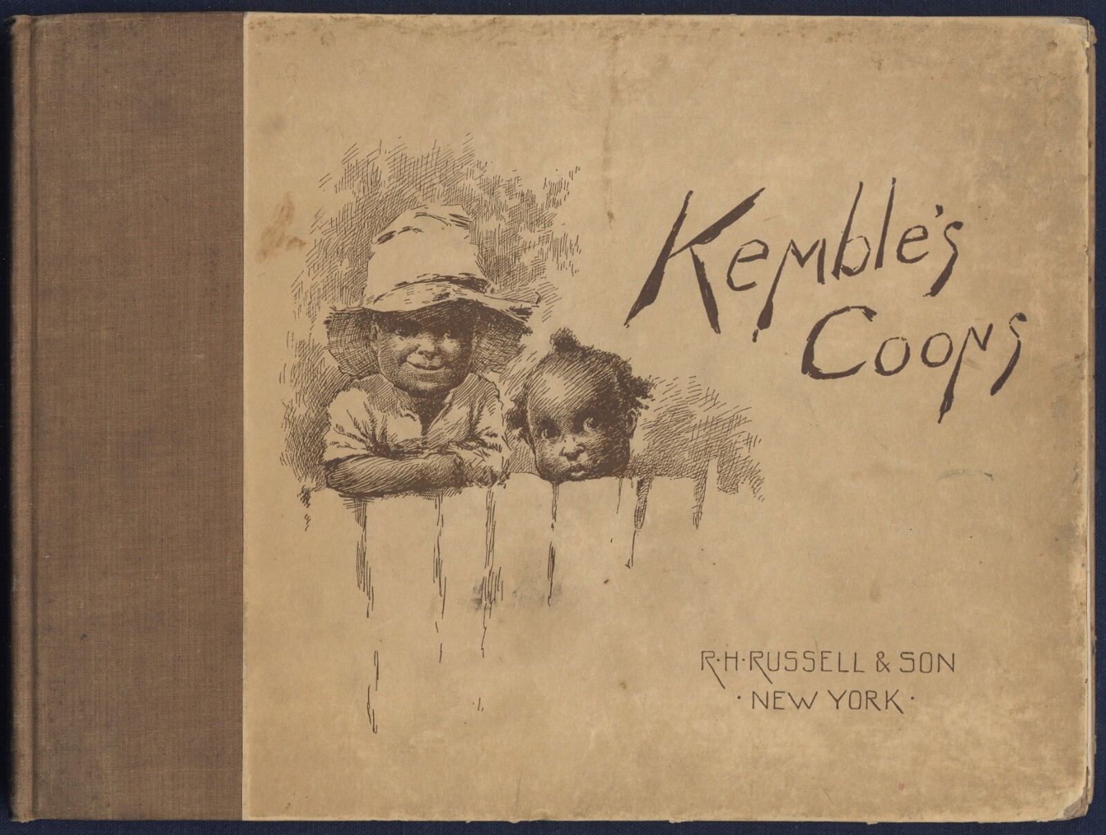 KEMBLE'S PORTRAITS, Book Collection of Southern Sketches by E. W ...