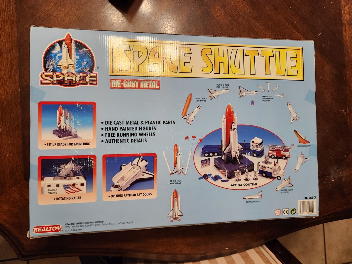 Vintage 1980s Diecast Convertible Robot Space Shuttle Marx X 5 Rocket