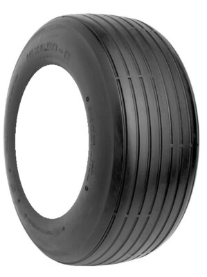 Rubber Master S317 Straight Rib 13-6.50-6 4 Ply Lawn & Garden Tire ...