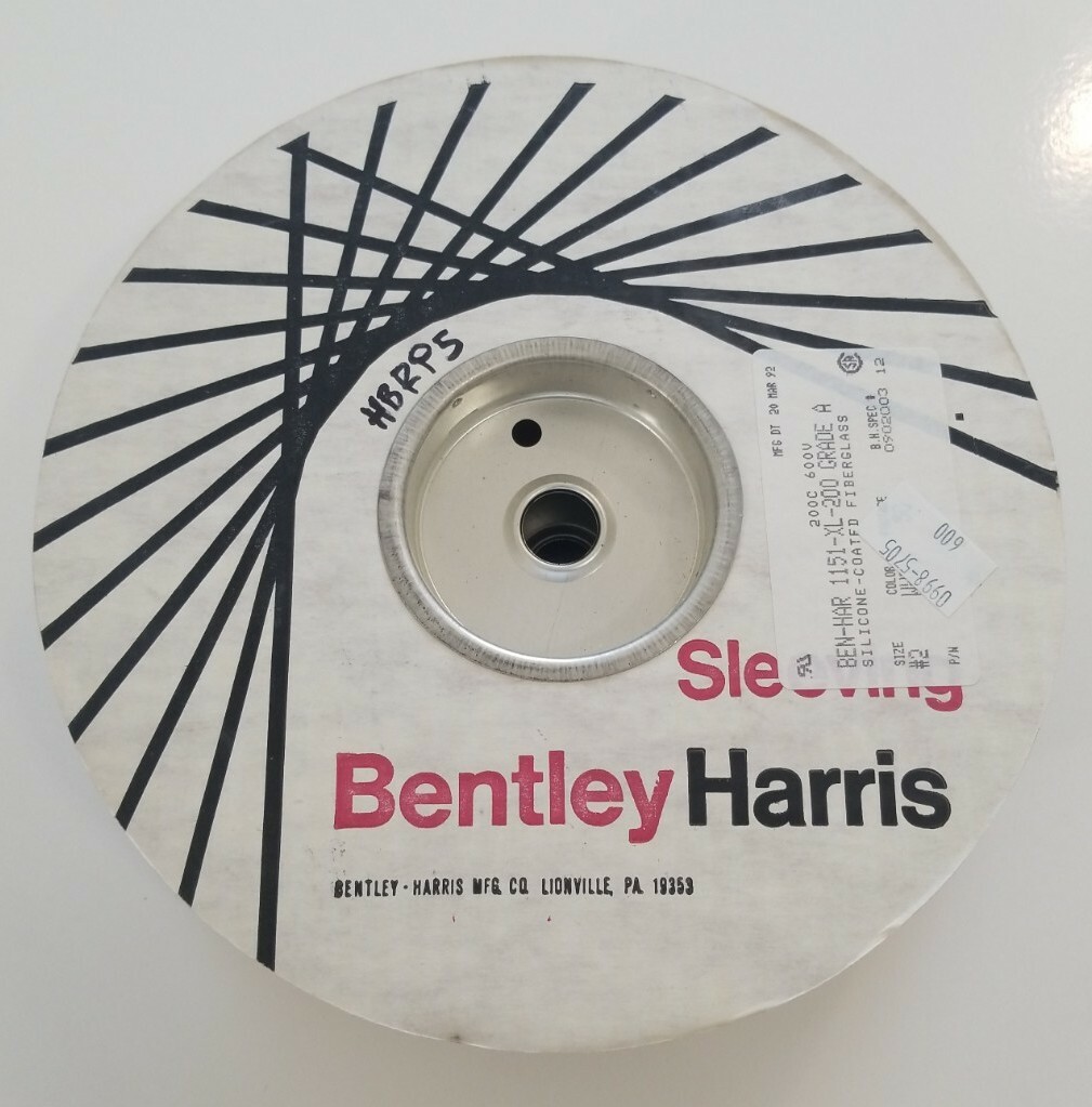 NEW Bentley-Harris 1151-XL-200 GRADE A 50 FT Silicone Coated Fiberglass ...
