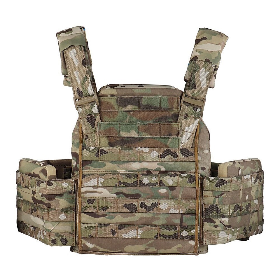 Tactical HSP THORAX Plate Carrier Front&Rear Bag MOLLE Hunting Vest Set ...