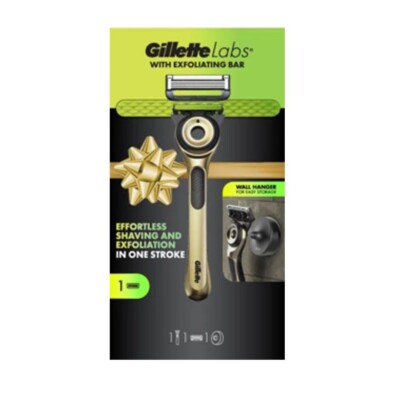 Mens Gillette Labs Razor With Exfoliating Bar And Wall Hanger Body Care ...